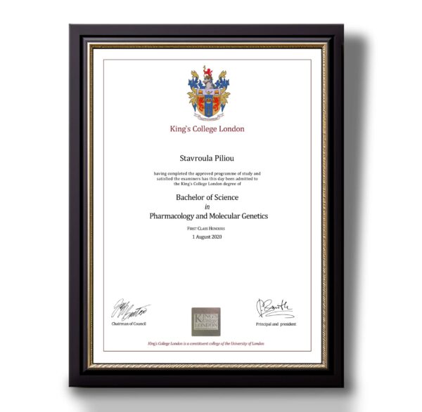 Fake Diploma King's College London