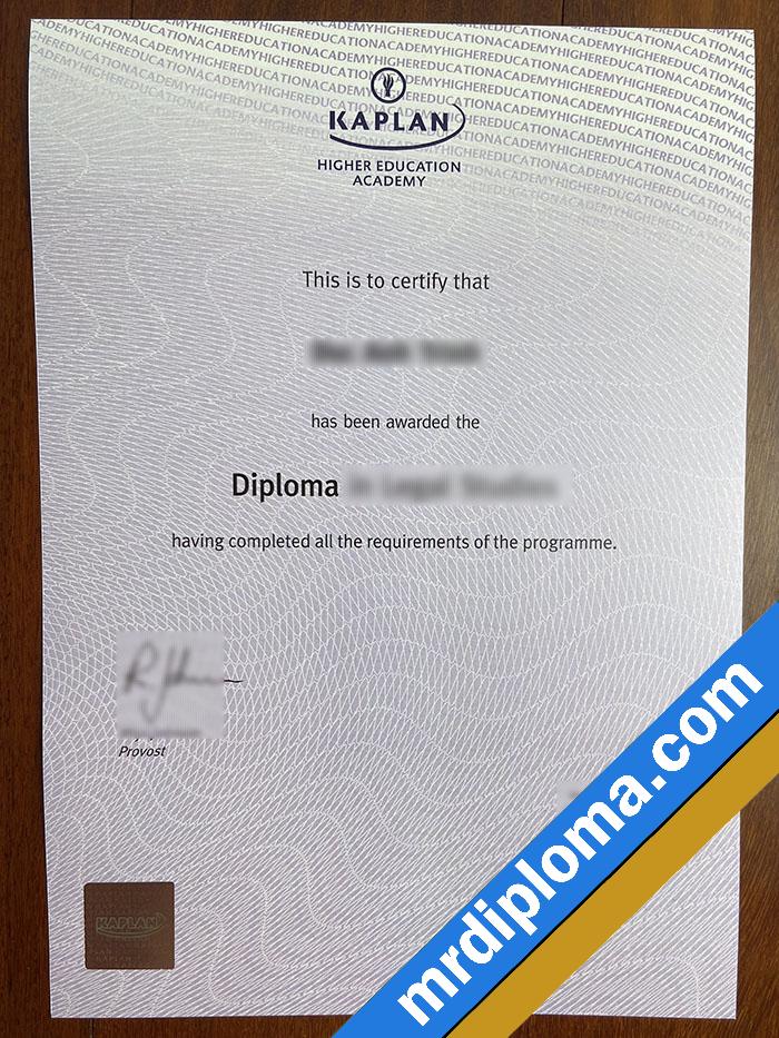 Kaplan Higher Education Academy Custom Printable Diploma | Printable ...