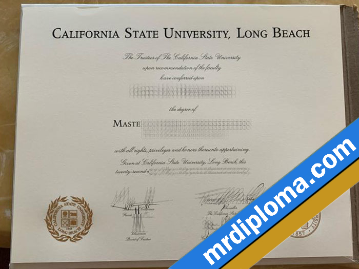 CSU Long Beach Custom Printable Degree CSULB Custom Printable Diploma | Printable Diploma
