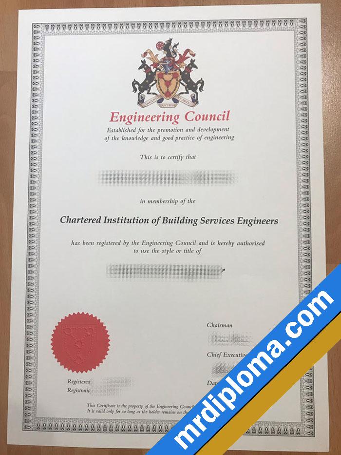 Chartered Engineer (CEng) Fake Certificate