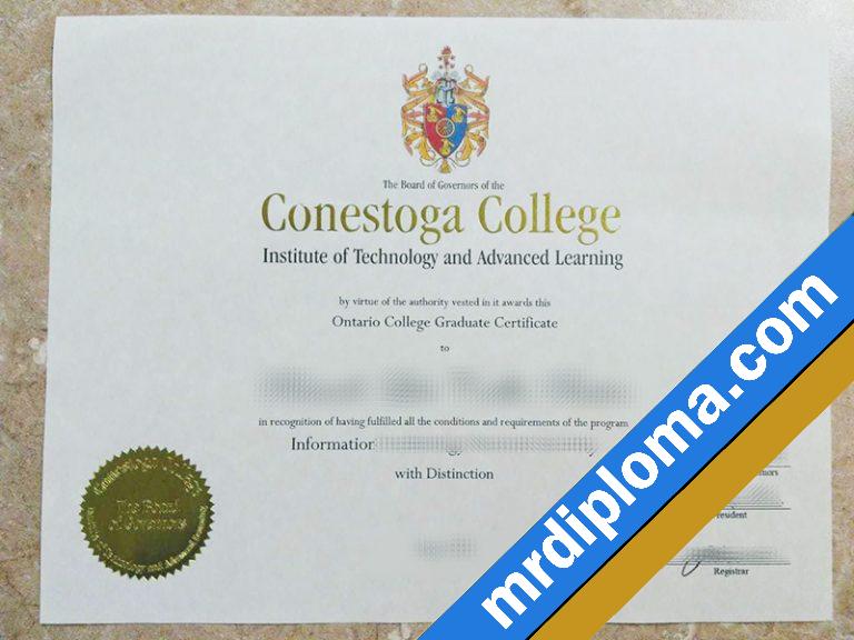 Conestoga College Diploma | Printable Diploma