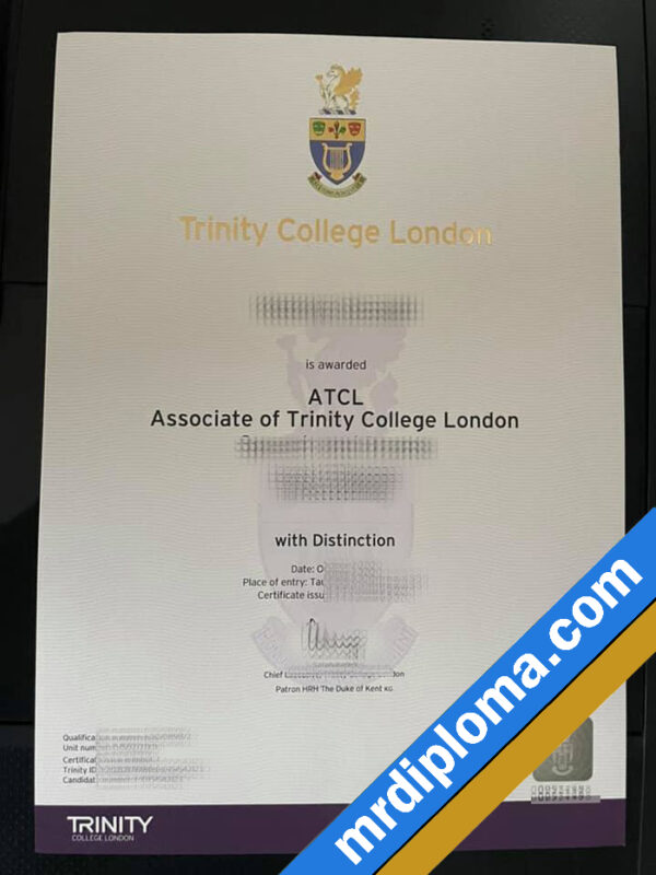 Trinity College London Custom Printable Degree Certificate | Printable ...