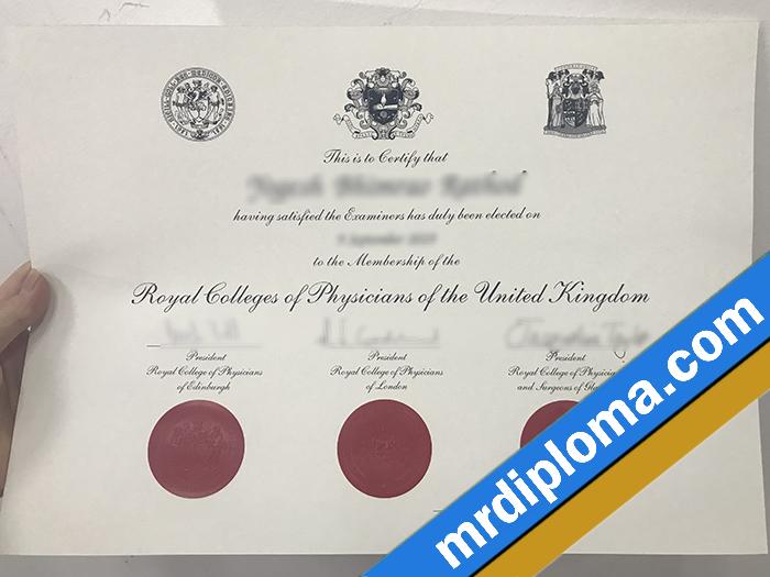 MRCP Certificates | Printable Diploma