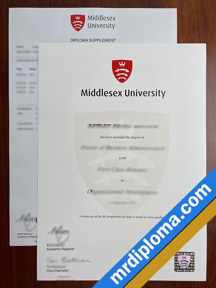 Middlesex University Custom Printable Diploma Certificate | Printable ...
