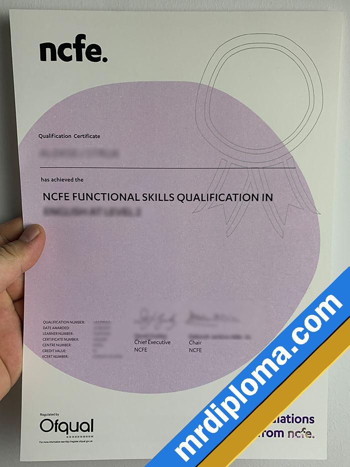 NCFE Custom Printable Certificate | Printable Diploma