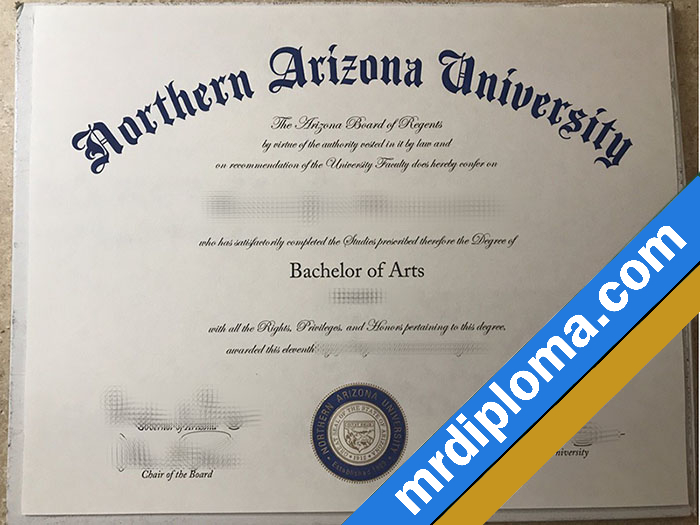 Northern Arizona University Custom Printable Degree Certificate | Printable Diploma