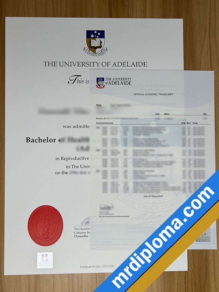 University of Adelaide Custom Printable Transcript Degree | Printable ...