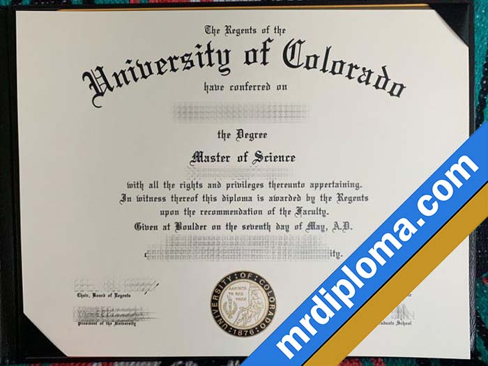 University of Colorado Custom Printable Degree Certificate | Printable Diploma