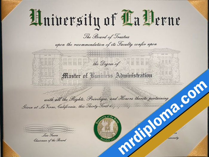 University of La Verne Custom Printable Diploma Certificate | Printable Diploma