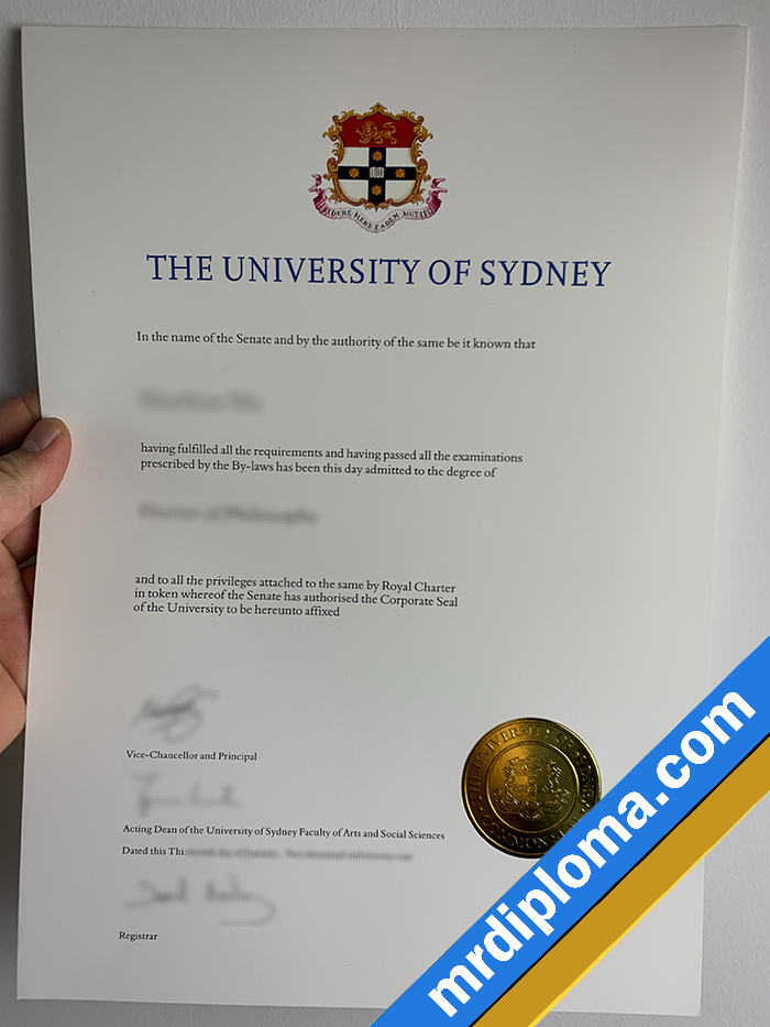 University of Sydney Custom Printable Degree | Printable Diploma