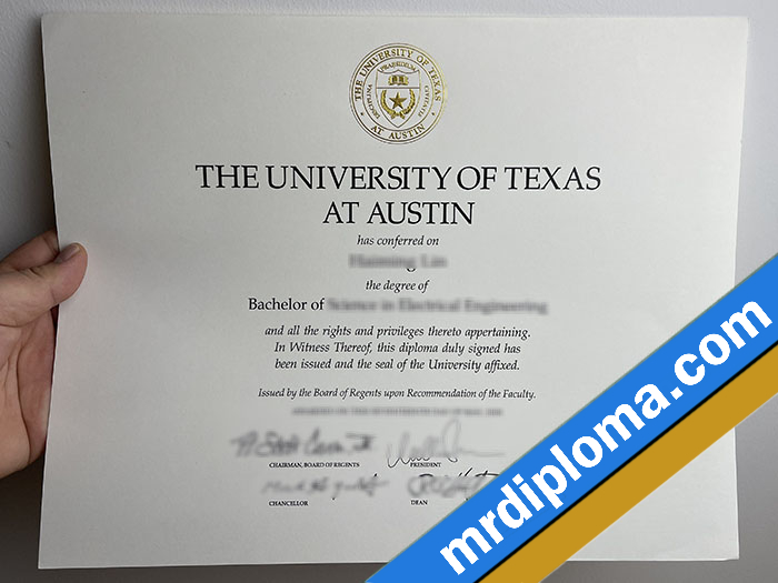 University of Texas at Austin Custom Printable Diploma | Printable Diploma