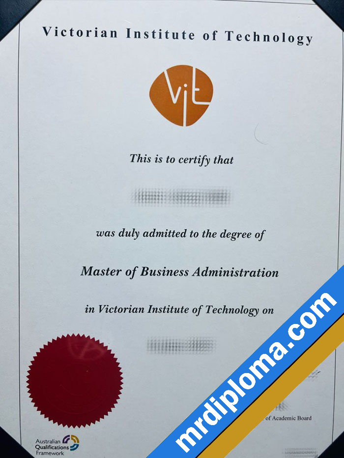 Victorian Institute of Technology Custom Printable Diploma | Printable ...